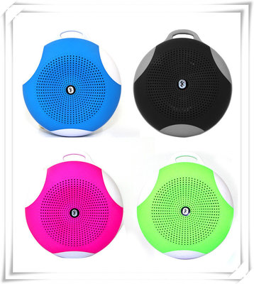 Pink / Blue Mini Custom ABS Sport Portable Wireless Bluetooth Speakers For Cell Phone