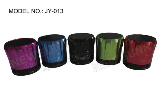 Aluminum hands free Wireless Bluetooth Stereo Speaker for iphone / ipod / ipad