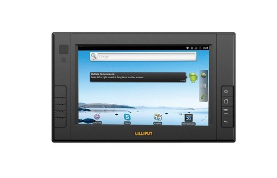 IP64 Bluetooth GPS Industrial Panel Mount Computer , RJ45 Touch Screen Embedded PC
