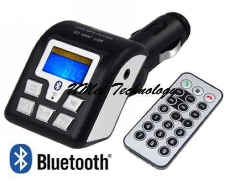 Car mp3,bluetooth Car MP3 Player,car Bluetooth Wireless FM transmitter with remote control USB SD/MMC Slot