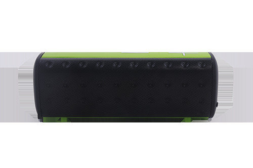 High Fidelity black cube outdoor bluetooth wireless speakers DC 5V 80Hz - 20KHz