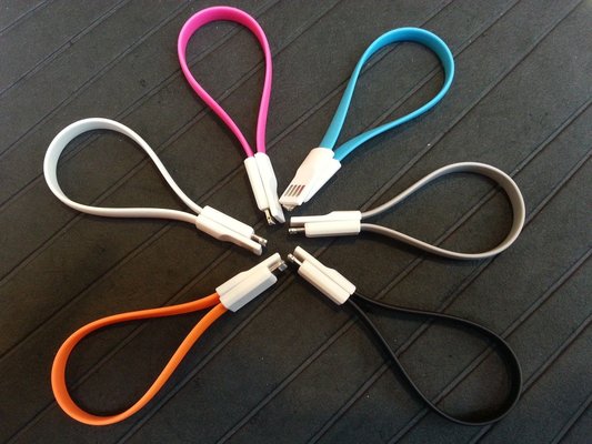 noodles magnet data USB Charger Cable retractable colorful data transmission