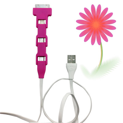 professional Data USB charger cables 4IN1  for cellular phone