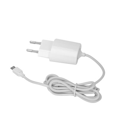 Wall PLug Micro Mobile Phone Charger , 5V 2.4A Portable Ipod Charger