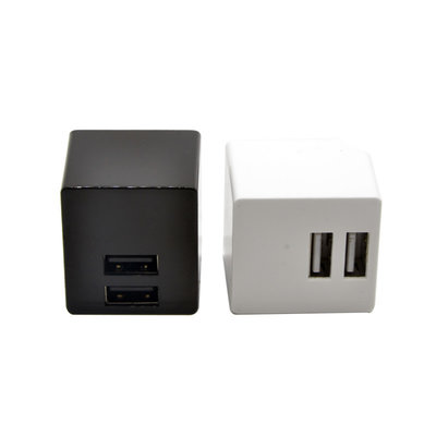 FCC 2.4A Dual USB Power Adapter Foldable US Plug USB 2.0 Connector