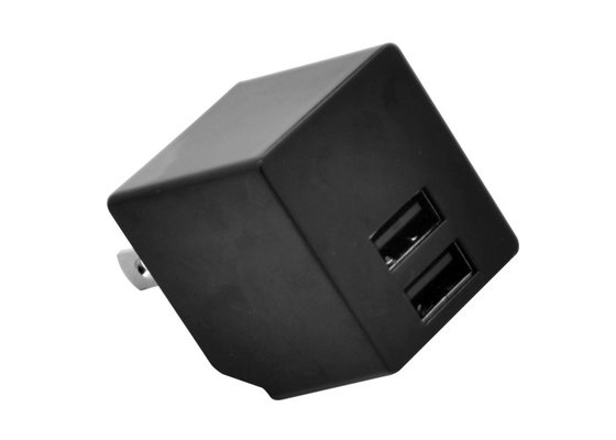 ETL / UL Certified USB Wall Charger , US Plug​ 2 USB Wall Charger