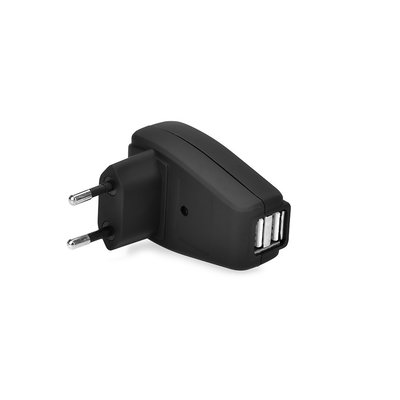 EU / UK Pin Socket Dual USB Wall Charger Power Adapter For Smart Devices