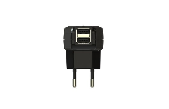 UK / EU Plug Dual USB Wall Charger Adapter 5 Voltage Charging Output