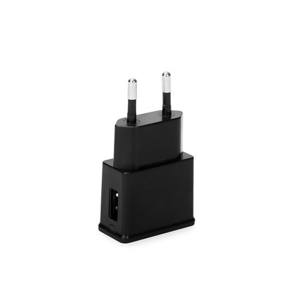 CE ERP LVD ROHS Single USB Wall Charger EU Plug 100-240V 50 / 60Hz Input