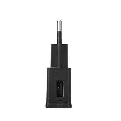 Single Port USB Phone Charger , EU Plug 1 Amp / 2.1 Amp Wall Charger Adapter