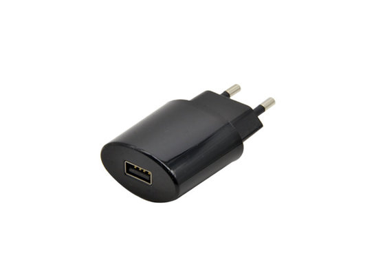 Portable EU Plug Single USB Wall Charger For Android Phone / IPhone