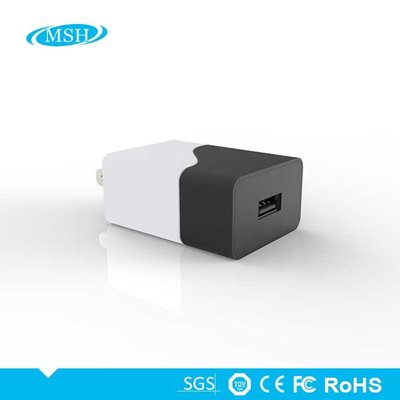 Smart Devices Single USB Wall Charger Double Color 5 Volt 1Amp Output USA Plug