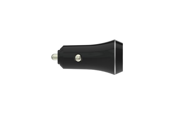 12-24V Input Cell Phone Car Charger , Portable Dual Port Micro USB Car Charger