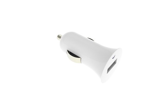 Portable USB Car Charger Single USB Port Universal Compatibility Suit