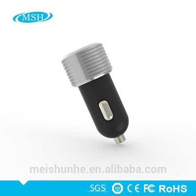 Promotional Car Charger Universal Dual Colorful USB Adapter for iPhone Samsung Laptop