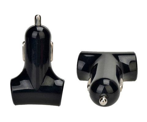 Fire Proof 5V 2.1A / 3.1A / 4.2A / 4.8A Dual USB Phone Car Charger