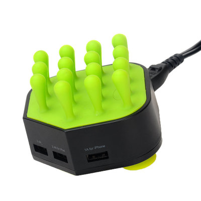 4 USB Ports Desktop Charging Station EU / AU / UK / US Plug 100-240V Input
