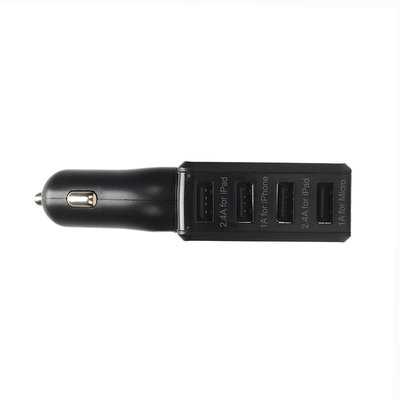 Phone Multi Port USB Charger 4 Port 10.38*3.72*2.61 Cm Size 53.8g Weight