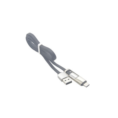 2- In -1 USB-C SB Type C Cable For Laptops Smart Phones Type-C  To USB 2.0 Type