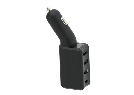 6.8A  4 USB Ports Car Charger 1 Type C 3 USB A Port  Samsung Galaxy S8/S8 Suit