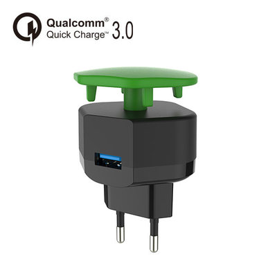 100-240V Input Quick Mobile Phone Charger With Single USB Port Customized Color