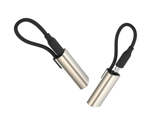 2 In 1 Apple Lightning Adapter With Charging Audio Convertor Aluminum Housing