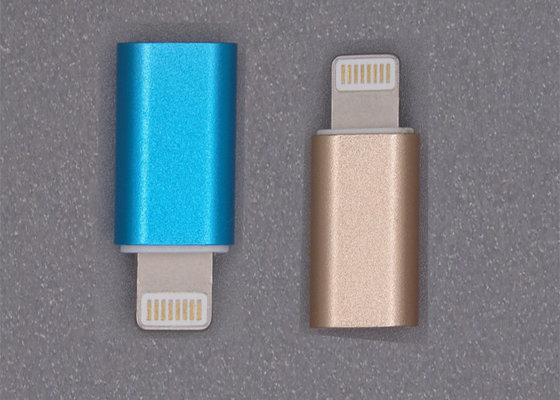 IPhone IPad IPod Lightning To Micro USB Adapter , 8 Pin Iphone Lightning Adapter