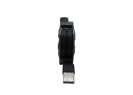 Portable Retractable ABS + TPE Usb Type C Data Cable For Android Phone 1M