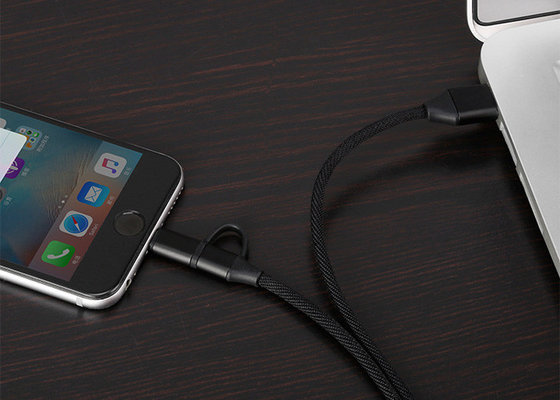 MFI Lightning Cable Samsung Galaxy S7 Edge / S6 / S5 / S4 Micro USB Charging Cable