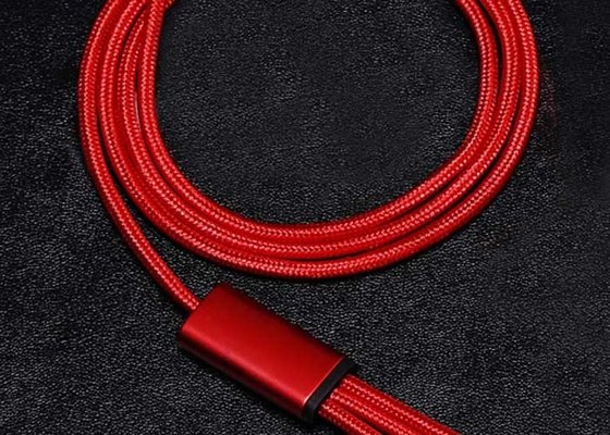 Multiple USB Charger Cable / Charging Cord with 8Pin Lightning / Micro USB Connectors