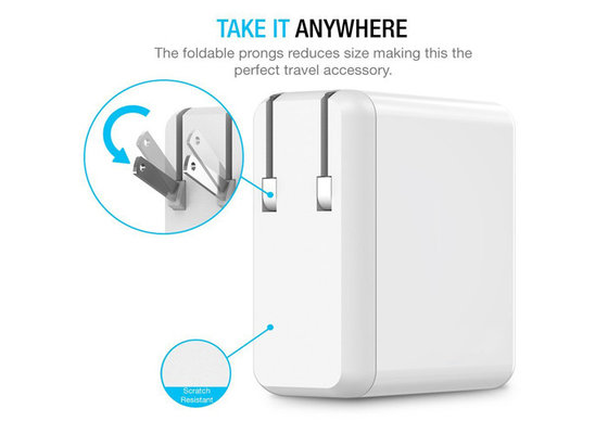 Small size 2 USB Ports Quick Mobile Phone Charger QC3.0 12 months Warranty