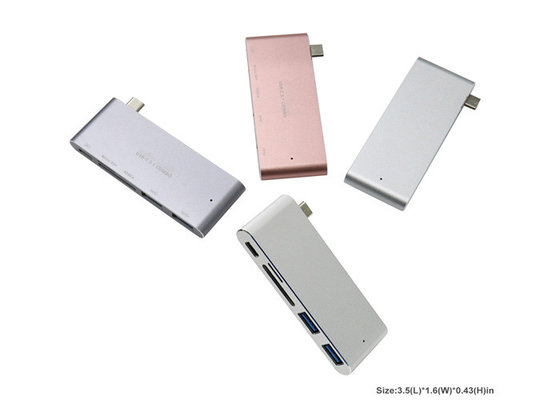 Micro Space Gray , Silver , Rose USB Type C Hub with 12 months Guarantee
