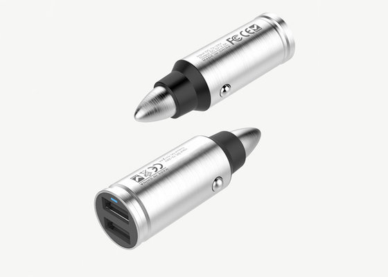 3.1A / 4.8A Double Ports Iphone Usb Car Charger 12 Volt with 12 months Warranty
