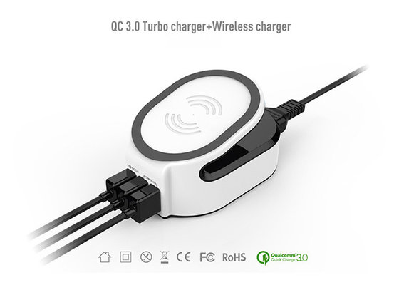Samsung Qi Quick Charging Station Wireless Charging Products With Eu / Us / Au / Uk Power Cable