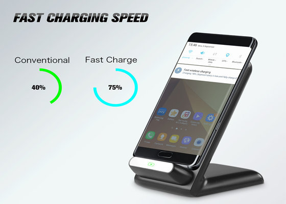 Qi Phone Charging Pad Wireless Charging Products Compatible Iphone 8 / 8 Plus / Iphone X