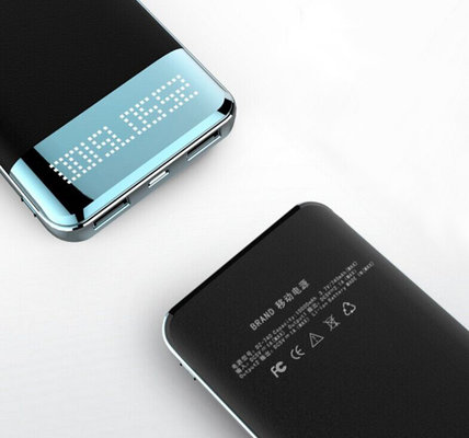 2018 New PC+ABC+ Electroplate Wireless Charger 10000 mAh  Polymer Power Bank