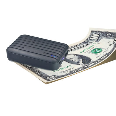 Suitcase Power bank 7800mah with  a banknote-check LED multi color