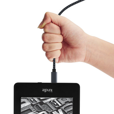 USB to USB micro B Data Cable  TPE / Nylon / Jean Cloth / PU Braided with aluminum housing