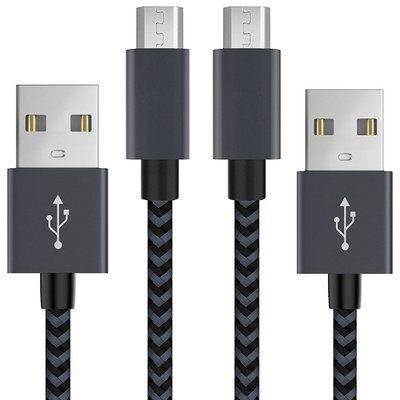 Android Charger Cable/Fast Charging Cable for Samsung Galaxy S7/S6/Sony, Motorola and More 