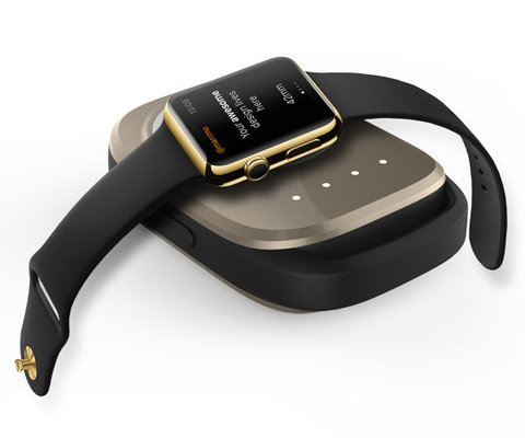Keychain Apple Watch Power Bank With CE FCC ROHS MFI 700 MAh Power Capacity