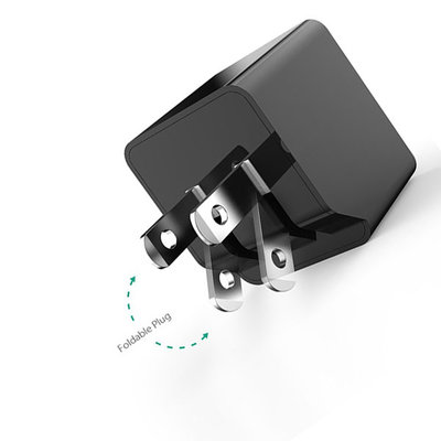 ETL Certified 2 Port USB Wall Charger , 5 Volt 2.4 Amp Mini USB Wall Charger