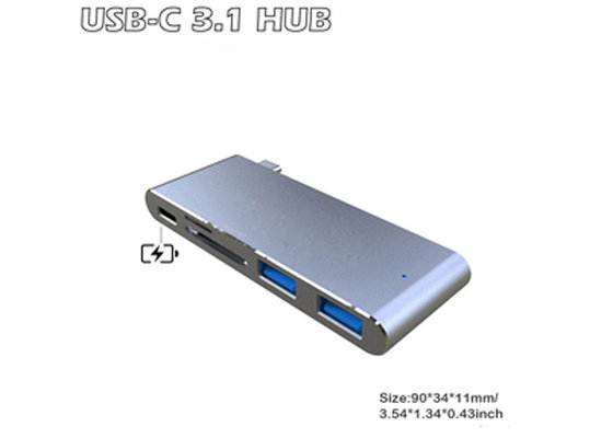 High speed USB Type C Hub for Macbook 2015 2016 / desktop Apple Usb C Hub