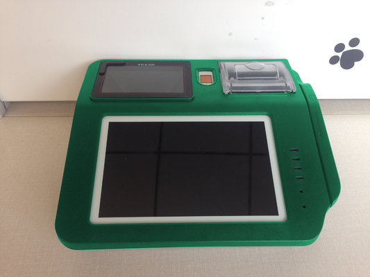 Capacité élevée Li - lecteur de carte de crédit de position de batterie rechargeable d'ion avec l'imprimante thermique
