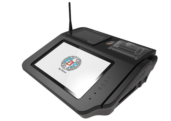 Lecteur de cartes de position d'écran tactile, dispositifs de paiement de NFC du noyau RFID du quadruple 1.6GHZ