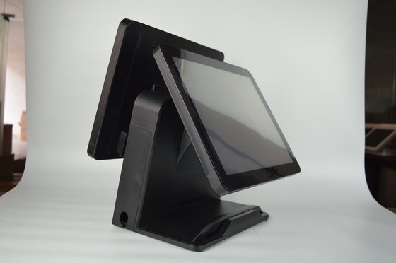 Black Color Touch Screen Android Pos Terminal , Retail Pos Customer Display Systems