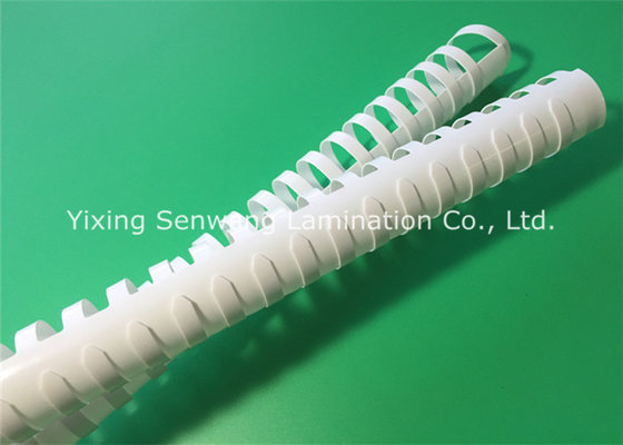 Il bianco un grippaggio di plastica da 28 millimetri pettina 21 anello 50Pcs/scatola per di facile lettura