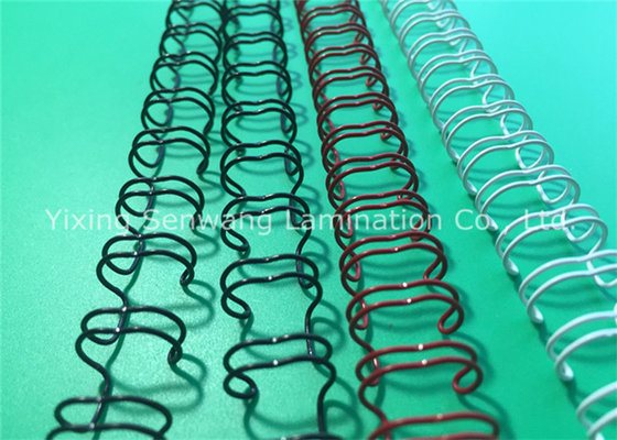 Festes Material farbiges doppelte flaches Seitenfixieren des Schleifen-Draht-6.4mm 180