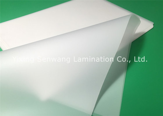 Antiänderungsthermal 3 Mil-Buchstabe-Größen-lamellierender Blatt-Lech bereift