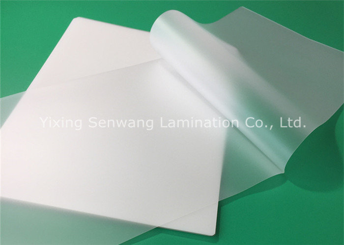 Film di laminazione A4 del sacchetto caldo formato documento con il materiale trasparente dell'ANIMALE DOMESTICO