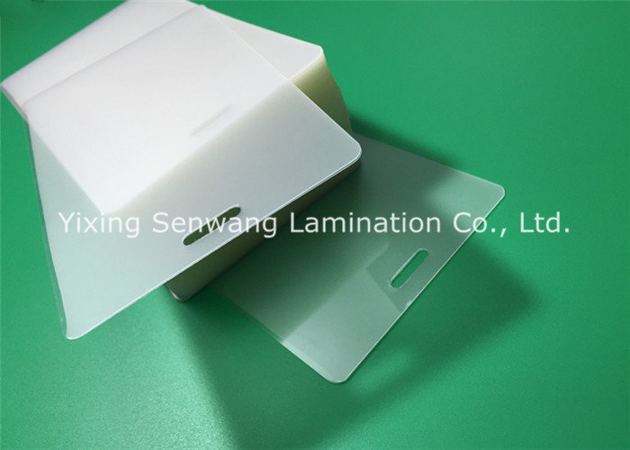 Sacchetti di laminazione scanalati dimensione dell'etichetta dei bagagli anti protezione del graffio da 5 mil